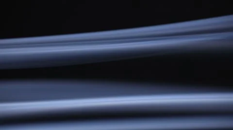 Smooth white smoke line on black backgro... | Stock Video | Pond5