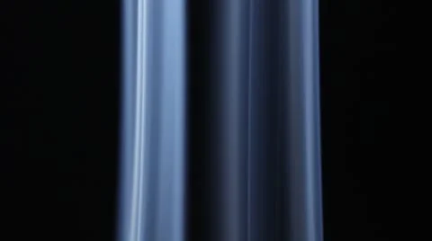 Smooth white smoke line on black backgro... | Stock Video | Pond5