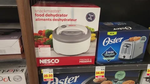 Snackmaster Food Dehydrator Ailments Des... | Stock Video | Pond5