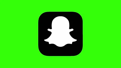 snap chat icon background animated, logo... | Stock Video | Pond5