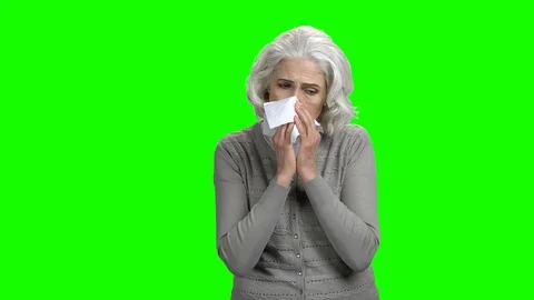 Sneeze Green Stock Footage ~ Royalty Free Stock Videos | Pond5