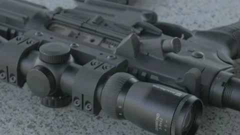 Sniper Rifle Scope Stock Footage ~ Royalty Free Stock Videos | Pond5
