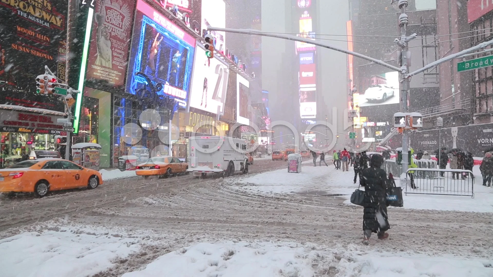 Snow Blizzard Snowstorm Triggers State Of Emergency For Parts Of New