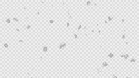 Snow blowing explosion isolated on alpha... | Stock Video | Pond5