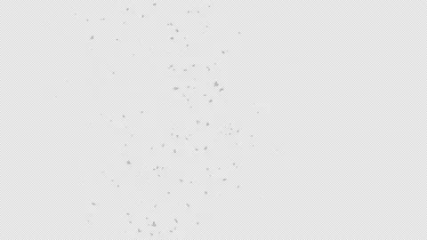 Snow blowing explosion isolated on alpha... | Stock Video | Pond5