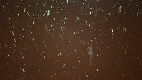 Snow falling against dark background of ... | Stock Video | Pond5