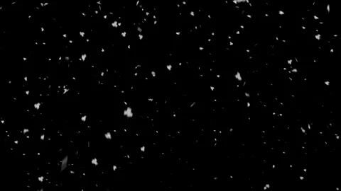 Snow Falling Transparent Stock Video Footage | Royalty Free Snow ...