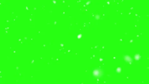 Snow falling on green screen background ... | Stock Video | Pond5