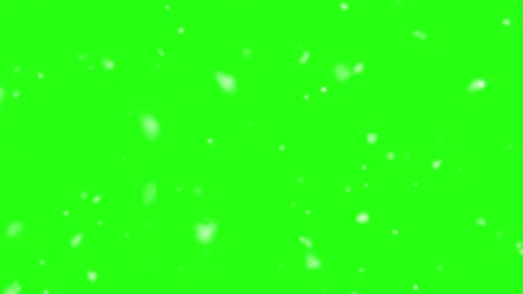 Snow falling on green screen background ... | Stock Video | Pond5