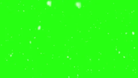 Snow falling on green screen background ... | Stock Video | Pond5