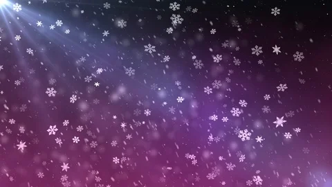 snow falling light animation background ... | Stock Video | Pond5