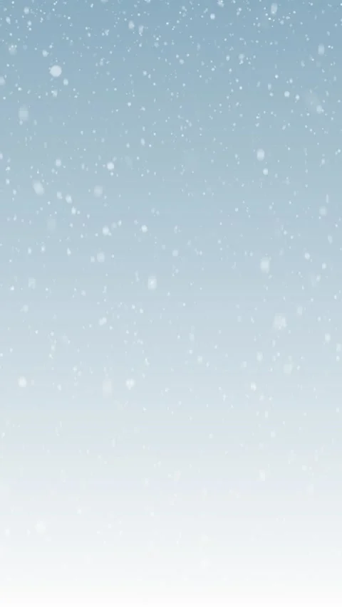 Snow falling in loop on light blue backg... | Stock Video | Pond5