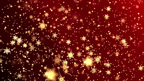 Snow falling particles in the winter Chr... | Stock Video | Pond5