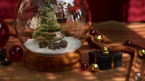 Snow Globe Christmas ~ After Effects Project #258753767