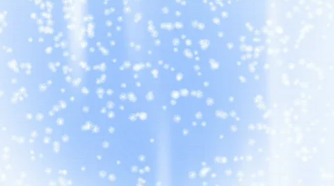 Snow Light Blue 04 keep falling Loop | Stock Video | Pond5