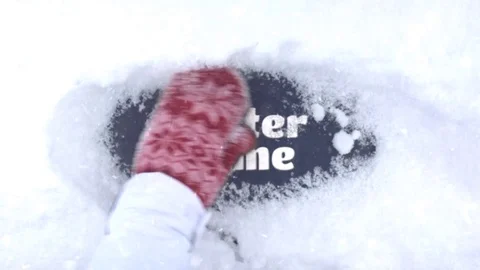 After Effects Template: SNOW LOGO REVEAL #123303301 | Pond5