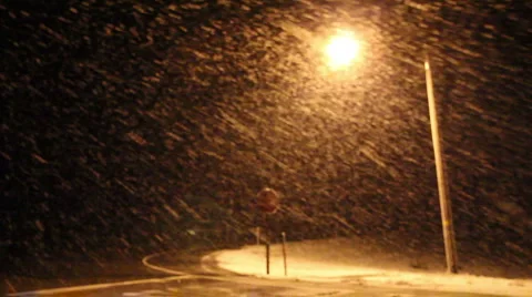 Stop Sign Light Night Stock Footage ~ Royalty Free Stock Videos | Pond5