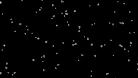 snow particles falling down animation on... | Stock Video | Pond5