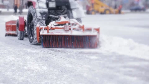 Street Cleaning Snowplow Stock Videos – Royalty-Free HD & 4K Videos | Pond5