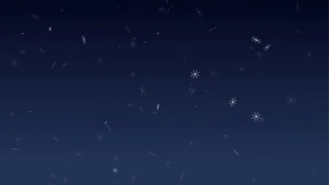 Snow sparks effect background and 2d ani... | Stock Video | Pond5