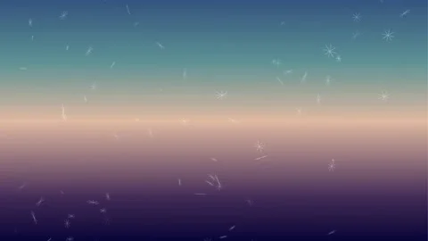 Snow sparks effect background and 2d ani... | Stock Video | Pond5