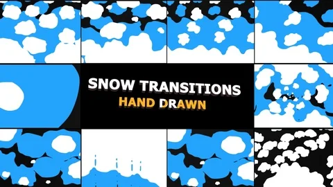 Snow Transitions ~ After Effects Template #86316285 | Pond5