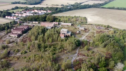 Snowdown Colliery abandoned mine with Sn... | Stock Video | Pond5