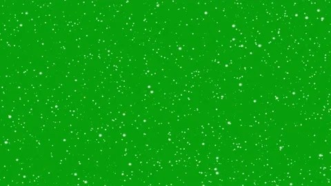 Snowfall motion graphics with green scre... | Stock Video | Pond5