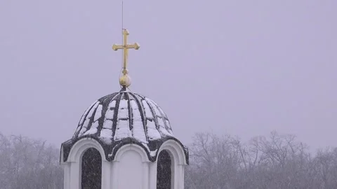 Winter Church Scene Stock Videos – Royalty-Free HD & 4K Videos