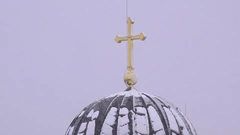 Winter Church Scene Stock Videos – Royalty-Free HD & 4K Videos