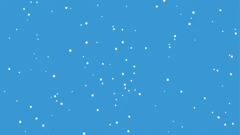 Snowfall, Snow background and 2d animati... | Stock Video | Pond5