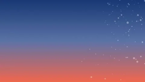 Snowflakes on Sunset Colors background 4... | Stock Video | Pond5