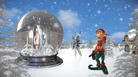 After Effects Template: Snowglobe Memories V3 #99976357