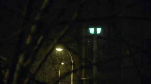 One Snowing Night Stock Videos – Royalty-Free HD & 4K Videos
