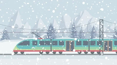 Snowstorm Cartoon Stock Videos – Royalty-Free HD & 4K Videos | Pond5