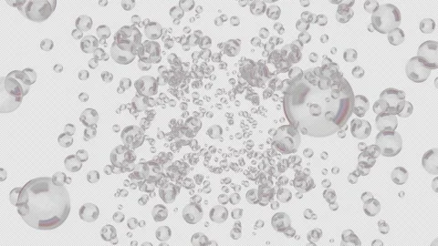 Soap Bubble Explosion. Burst of Bubbles.... | Stock Video | Pond5