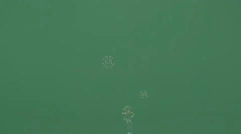 Soap bubble green screen | Stock Video | Pond5