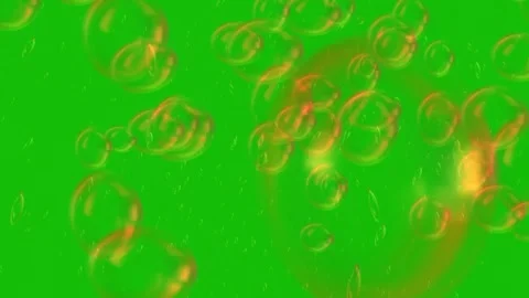 Soap Water Bubbles On Green Screen Backg... | Stock Video | Pond5