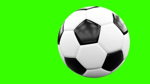 Soccer Ball Animation Rolling Front of C... | Stock Video | Pond5