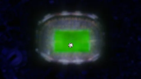 Soccer ball flying towards camera with s... | Stock Video | Pond5