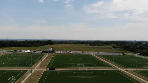 Soccer Field Complex | Stock Video | Pond5