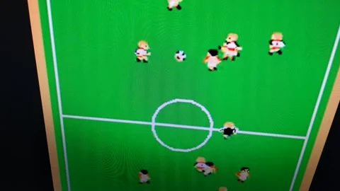 soccer football arcade game for recreati... | Stock Video | Pond5