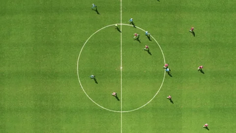 Soccer Football Championship Game Top Vi... | Stock Video | Pond5