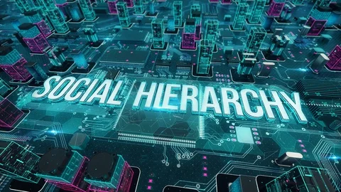 Social Hierarchy digital technology conc... | Stock Video | Pond5