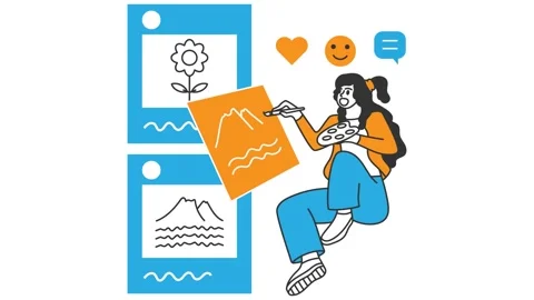 Graphic Artists Stock Videos – Royalty-Free HD & 4K Videos