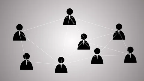 Connecting People Animation Stock Video Footage | Royalty Free ...