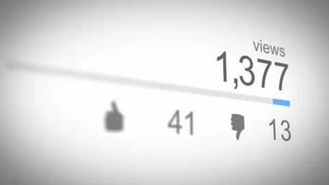 Views Counter Stock Footage ~ Royalty Free Stock Videos | Pond5
