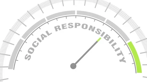 Social responsibility concept. Instrumen... | Stock Video | Pond5