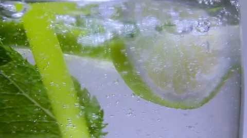 Soda Pop Aerated Powder Water On Backgro... | Stock Video | Pond5