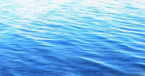 Soft and smooth blue water surface textu... | Stock Video | Pond5